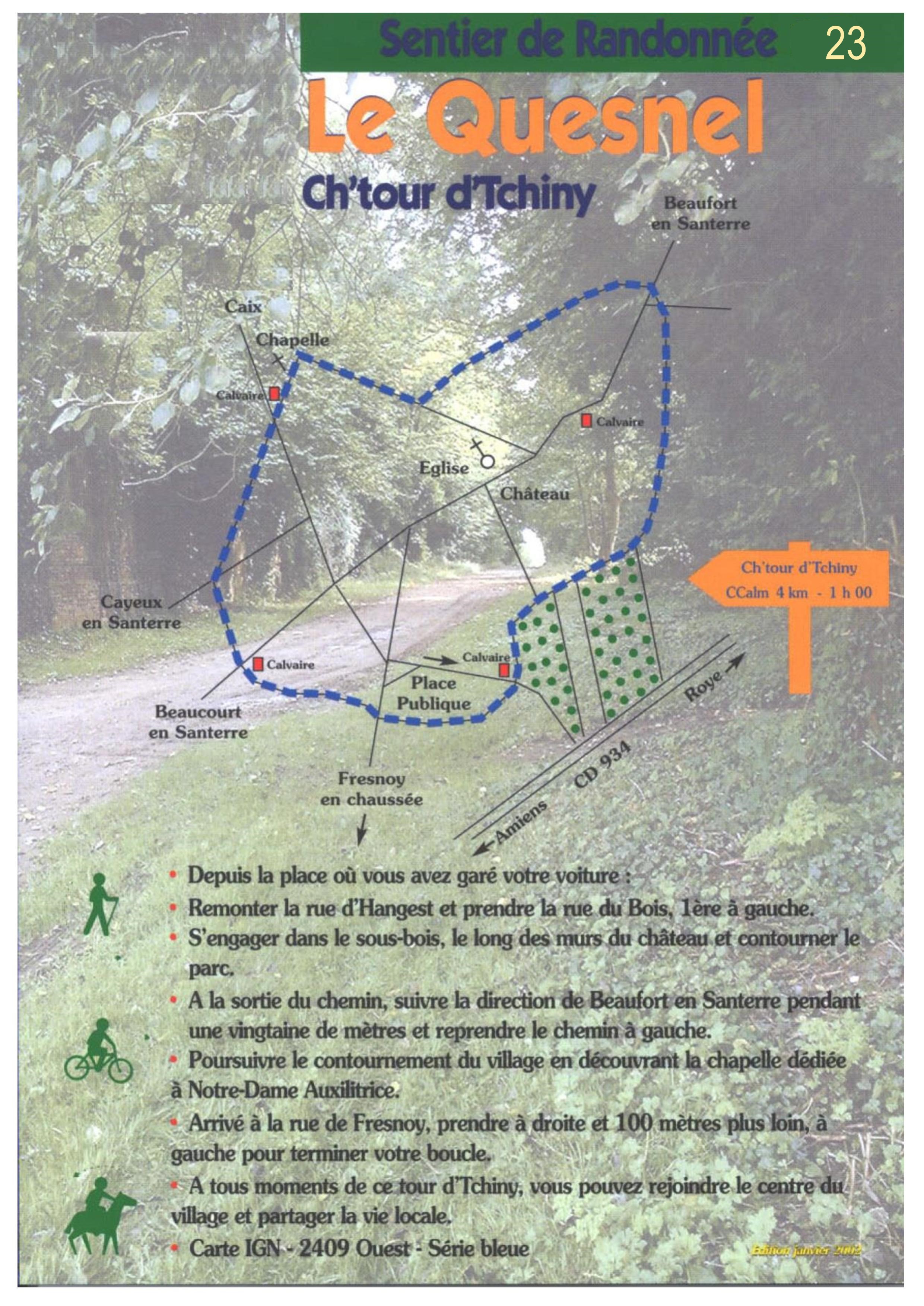 Ch'tour d'Tchiny - Tour - LE QUESNEL → LE QUESNEL - Somme Tourisme