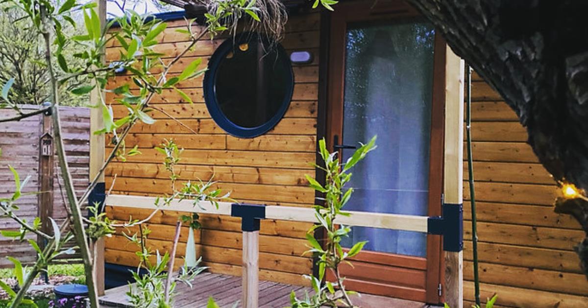 Cabane Green Wood Habitat nature - Oise Tourisme